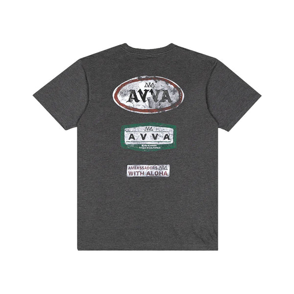 Avva Premium Service Pocket Tee - Charcoal Grey | Boarders