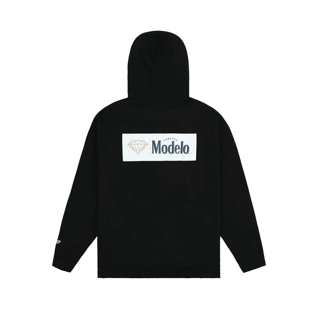 Diamond x Modelo Box Logo Hoodie - Black | Boarders