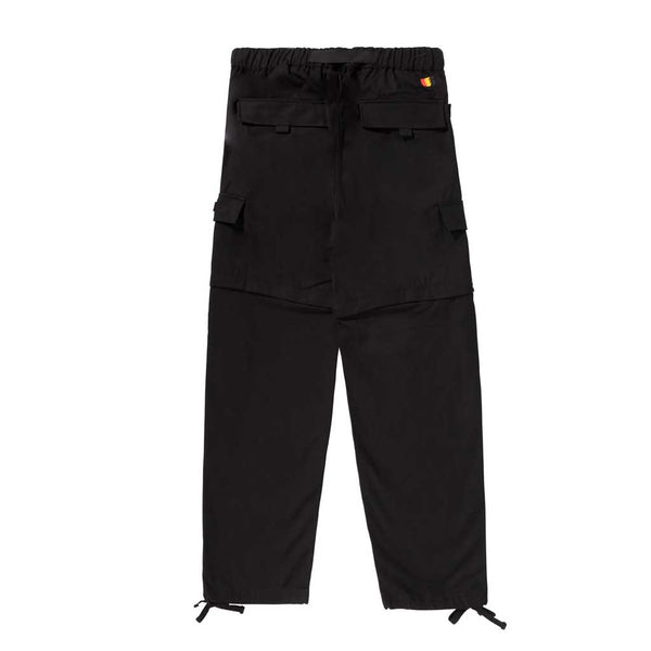 The Hundreds Camp Convertible Pants - Black | Boarders