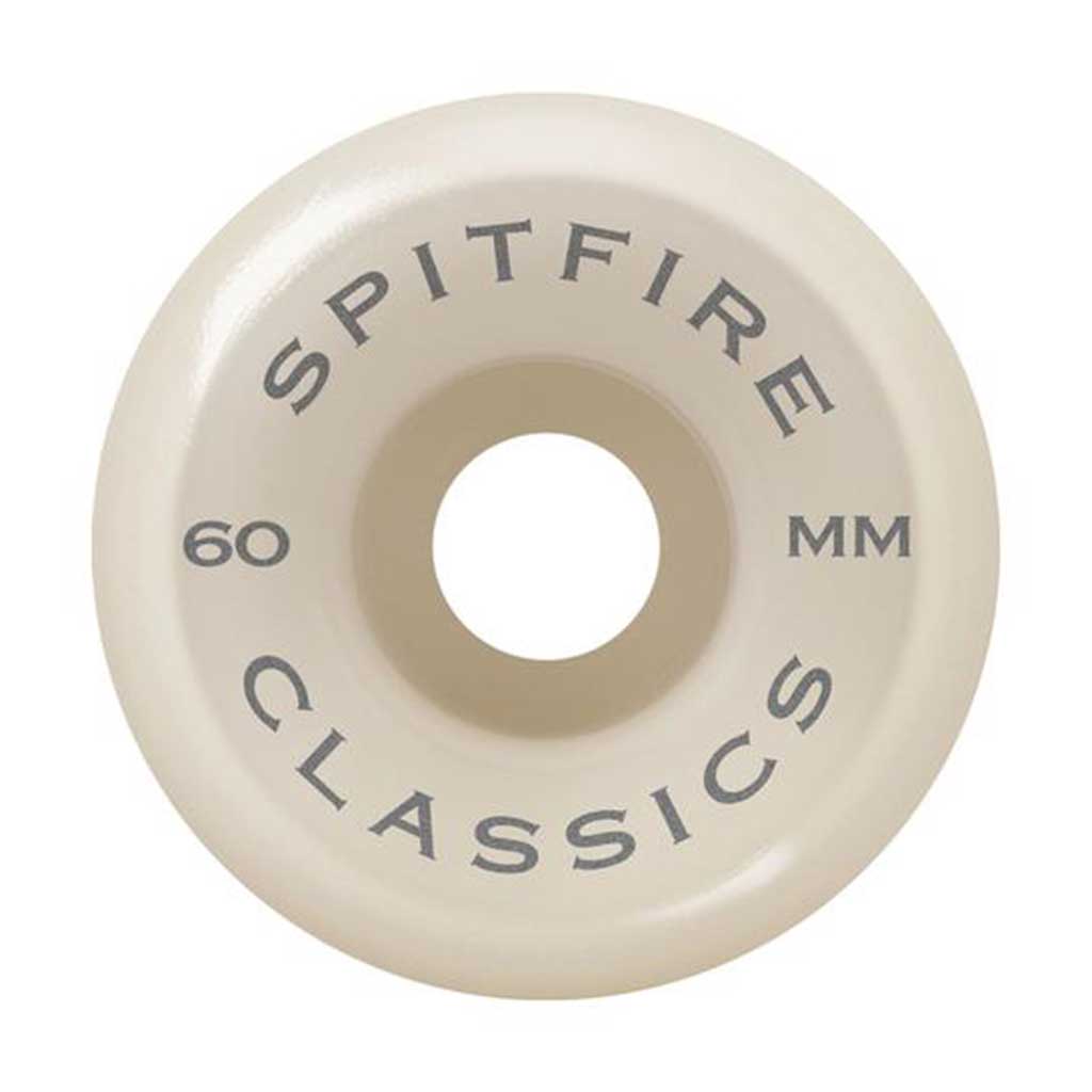 Spitfire Classic 60mm Wheels - White/Red | Boarders